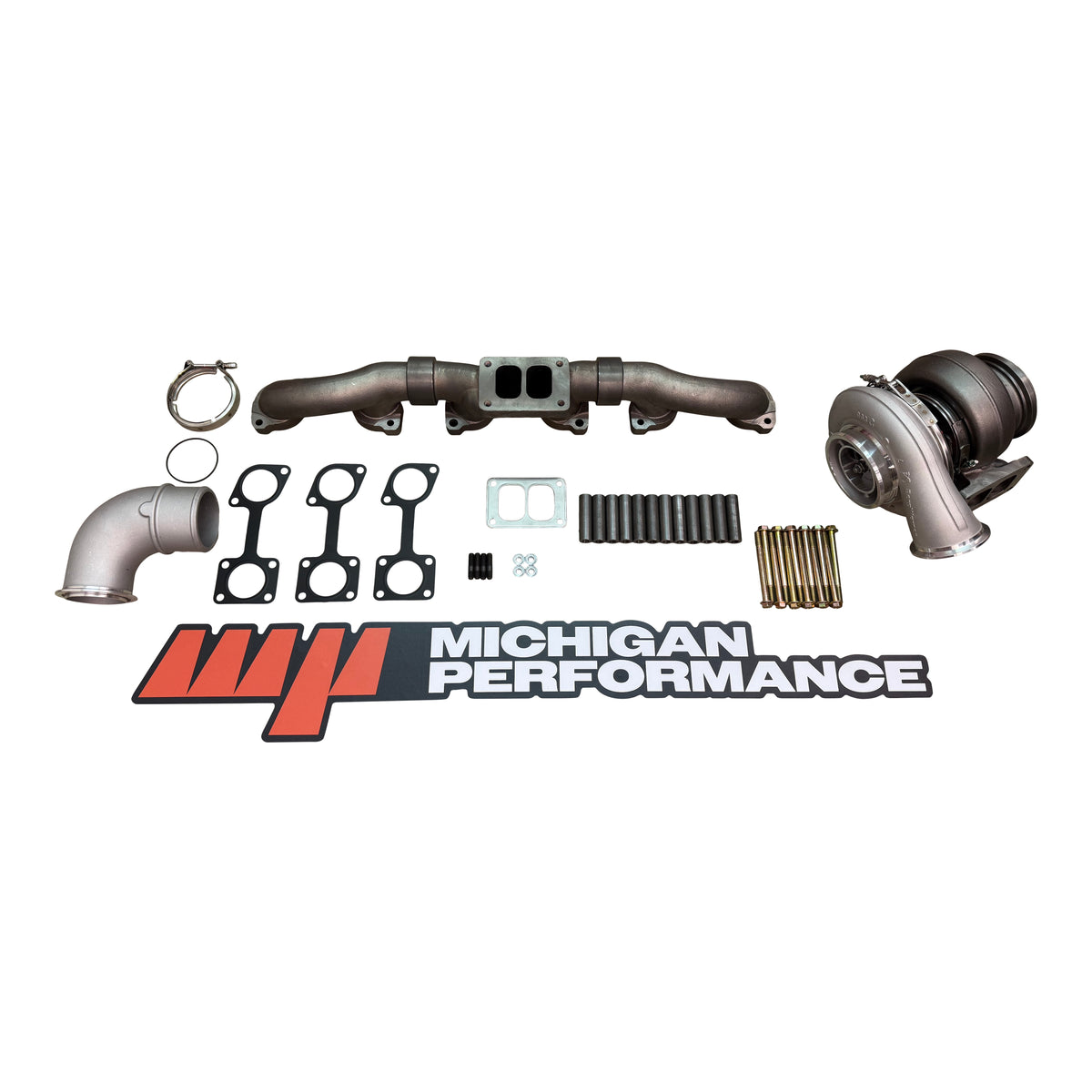 MI Performance High Mount Detroit 60 Series 23519348 Full Kit With Tur ...